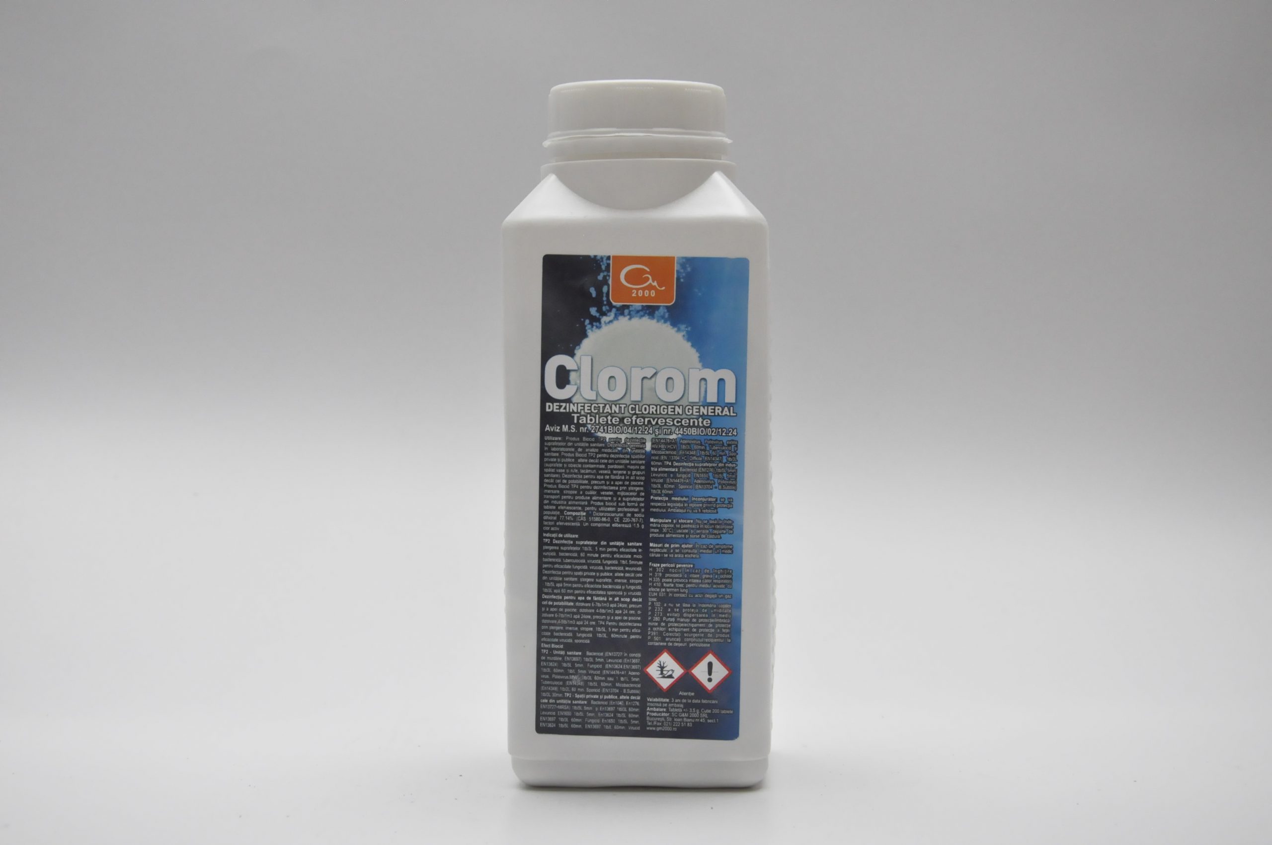CLOROM Dezinfectant clorigen – Curățenie-Davicom.Ro